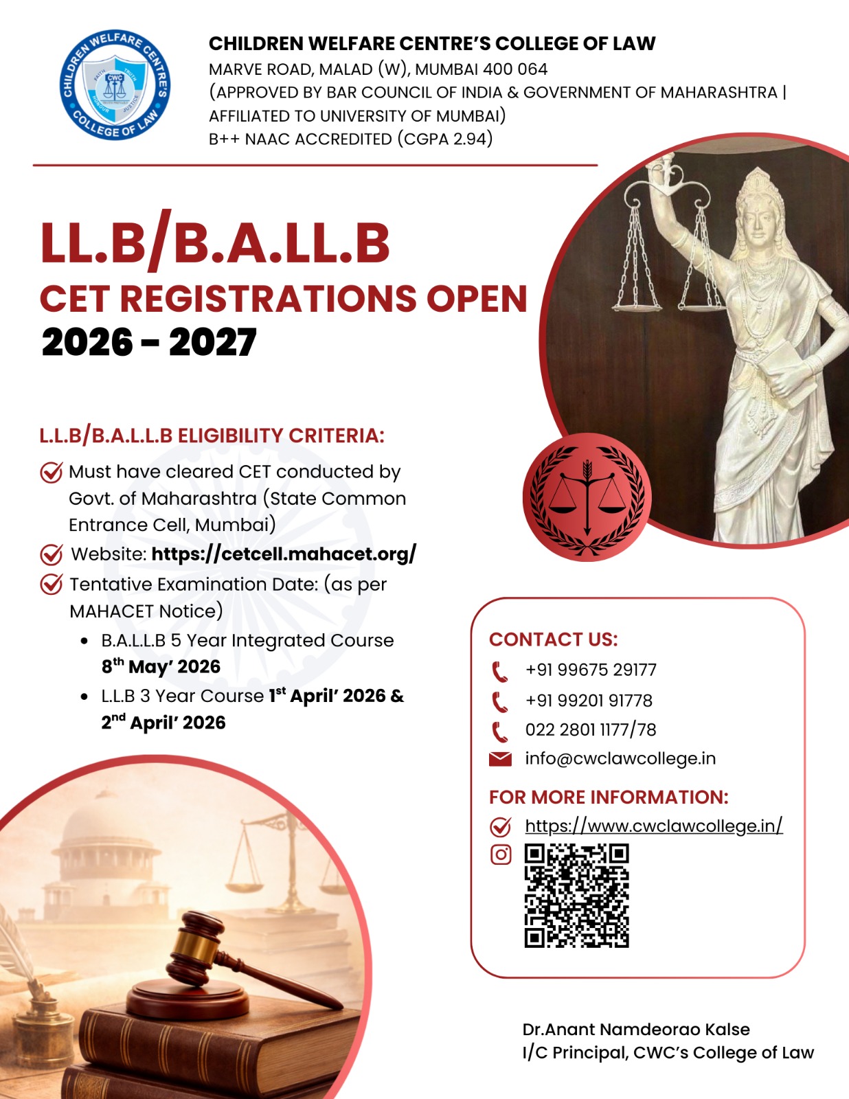 CWC COLLEGE OF LAW
